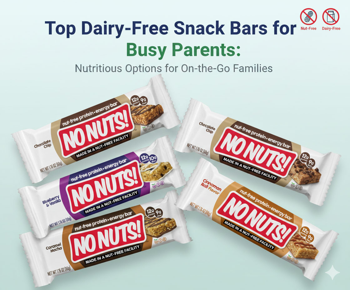 Top Dairy-Free Snack Bars for Busy Parents: Nutritious Options for On ...