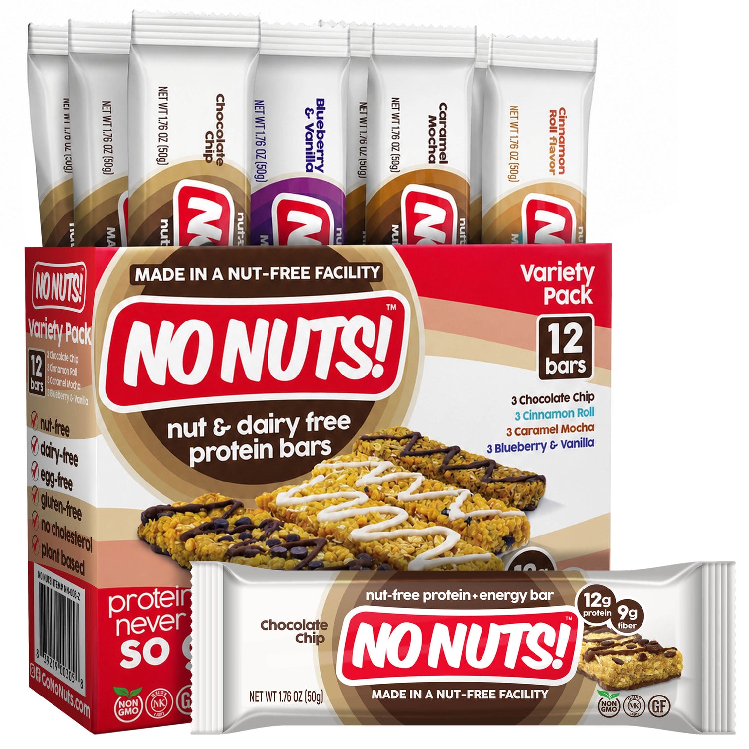 Nut Free Protein Bars | Dedicated Nut Free Facility – No Nuts!